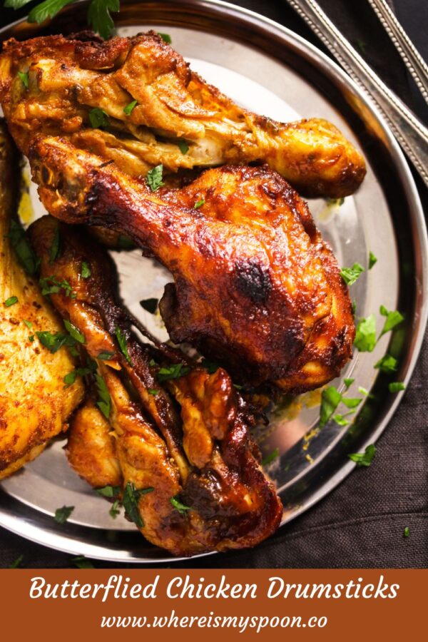 Spicy Butterflied Chicken Legs - Where Is My Spoon