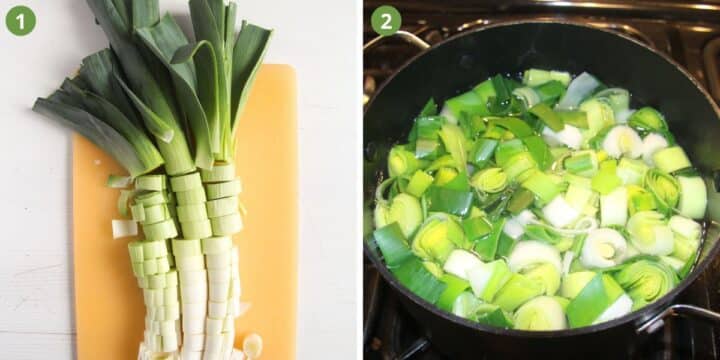 Creamy Cheesy Leeks - Where Is My Spoon