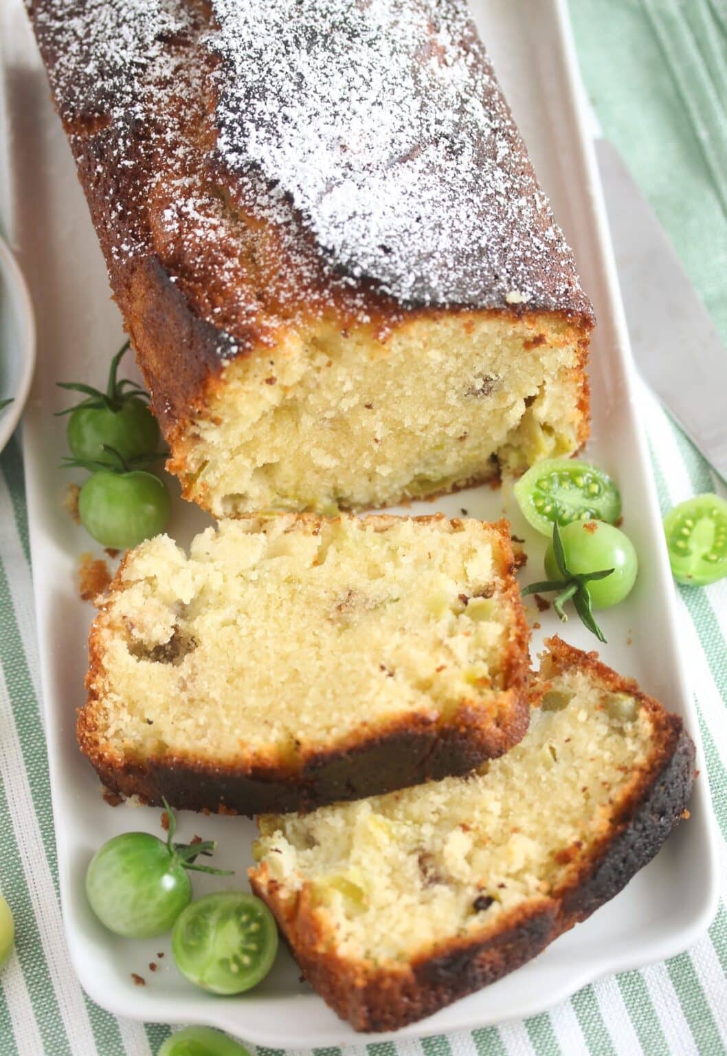 Quick Green Tomato Bread - Where Is My Spoon