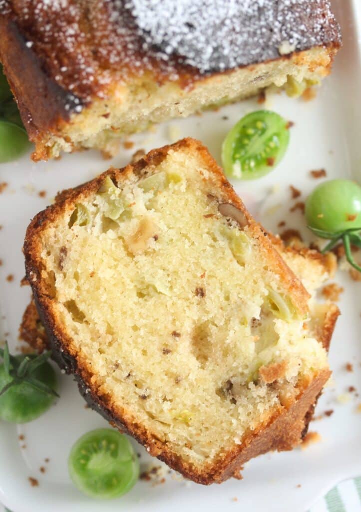 Quick Green Tomato Bread - Where Is My Spoon