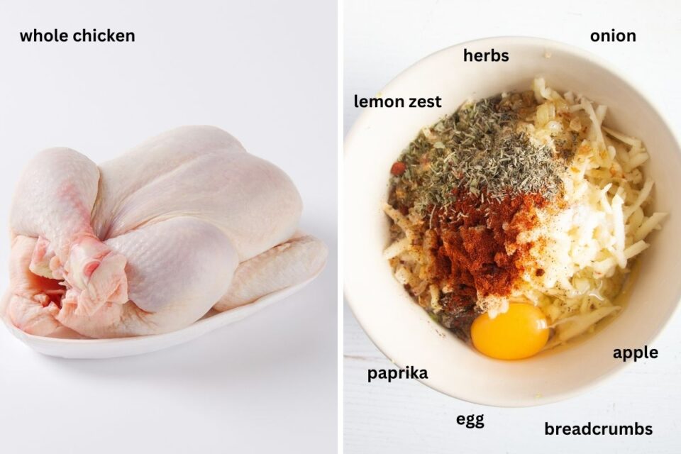 Roasted Stuffed Whole Chicken Recipe Where Is My Spoon
