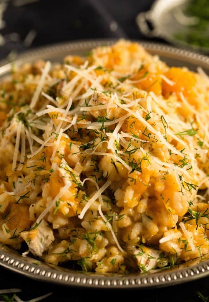 Chicken and Pumpkin Risotto - Where Is My Spoon