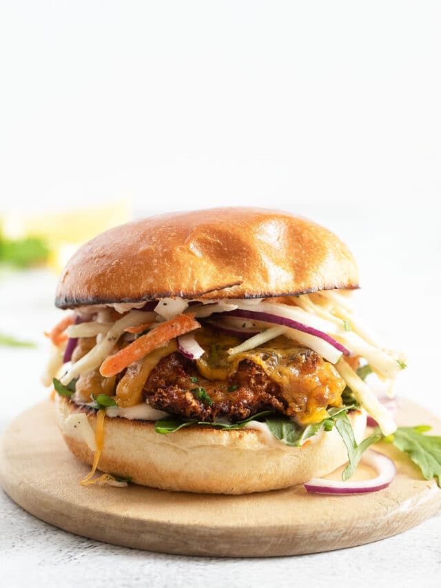 Chicken Fillet Burger - Where Is My Spoon