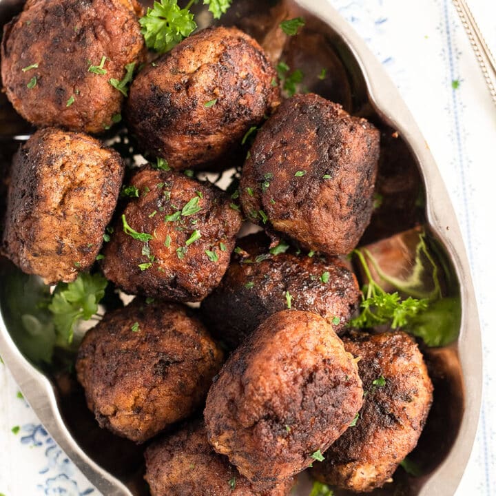 Tender Pork Meatballs - Where Is My Spoon