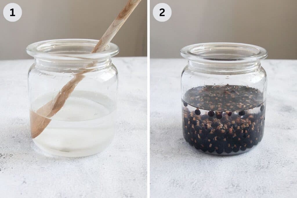 Black Currant Gin Recipe - Where Is My Spoon