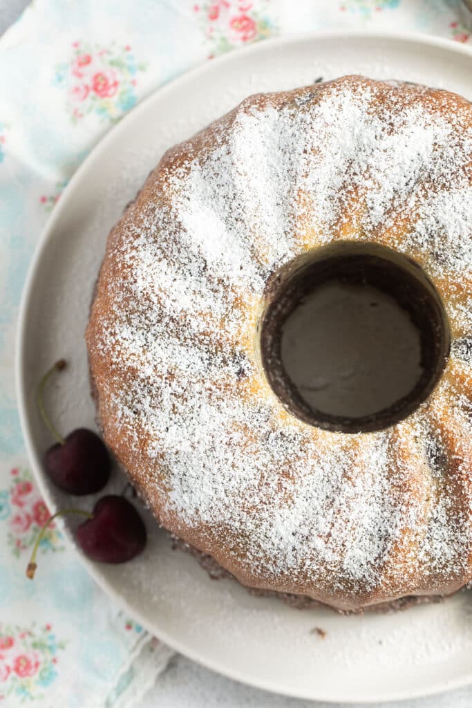 Easy Cherry Bundt Cake - Where Is My Spoon