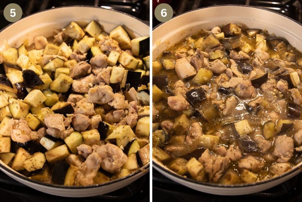 Warming Eggplant Chicken Recipe - Where Is My Spoon