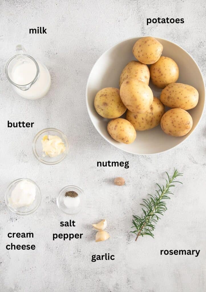 Garlic Rosemary Mashed Potatoes - Where Is My Spoon