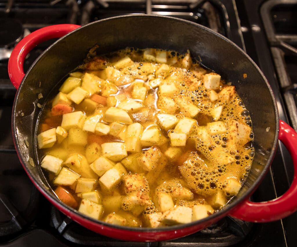Creamy Parsnip Soup with Carrots - Where Is My Spoon