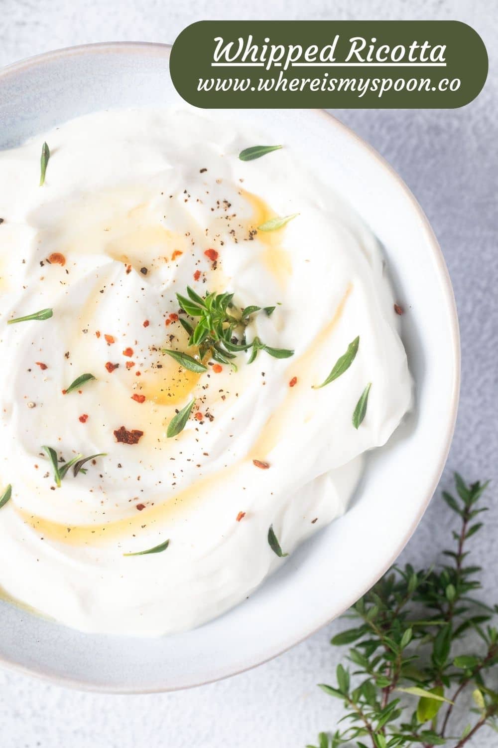 5-Minute Whipped Ricotta - Where Is My Spoon