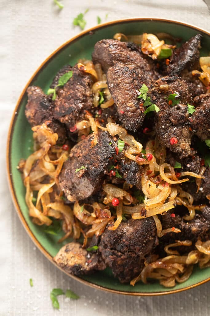 Easy Chicken Livers - Where Is My Spoon