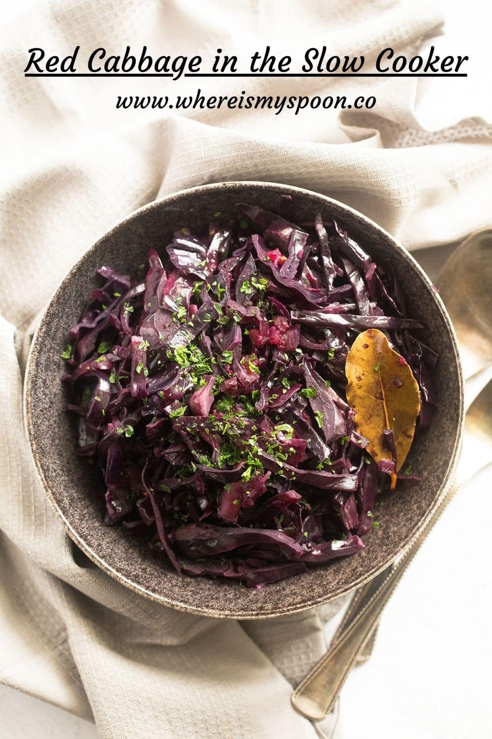Slow Cooker Red Cabbage - Where Is My Spoon