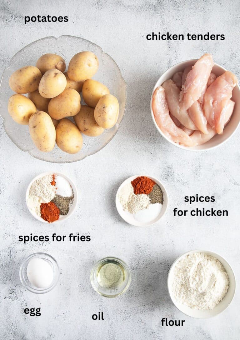 Chicken Tenders and Fries - Where Is My Spoon