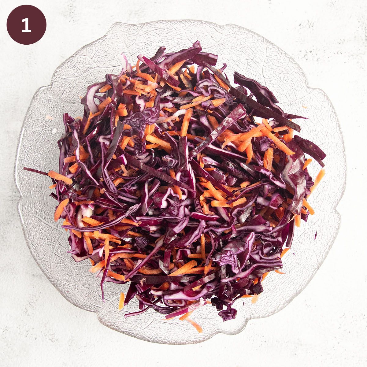 Purple Cabbage and Carrot Slaw - Where Is My Spoon
