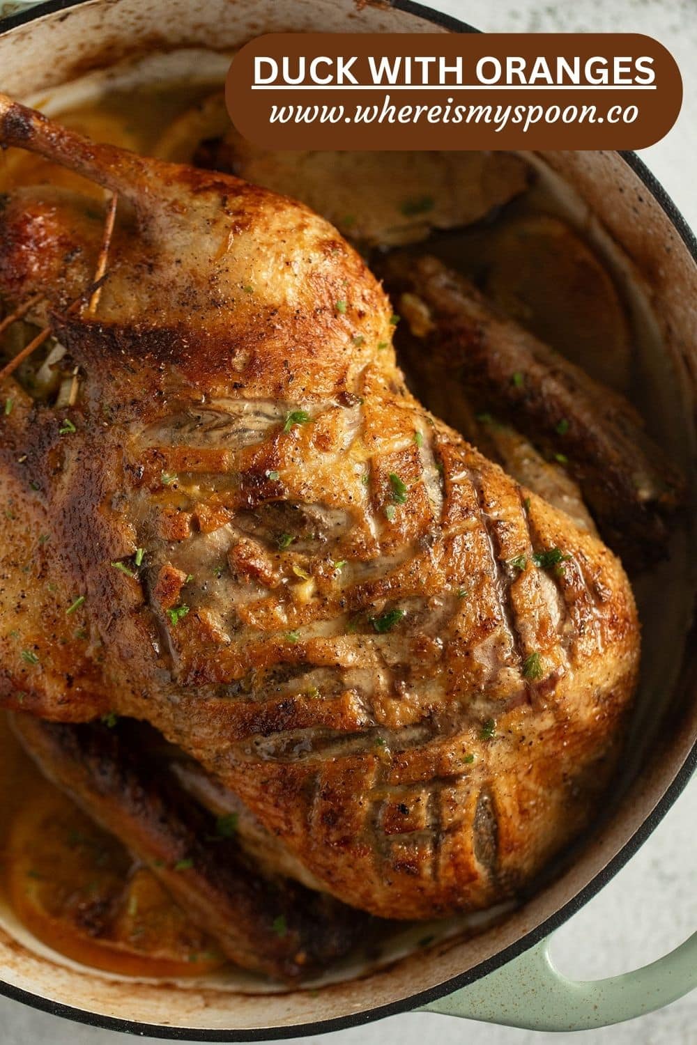 Duck in Orange Sauce - Where Is My Spoon