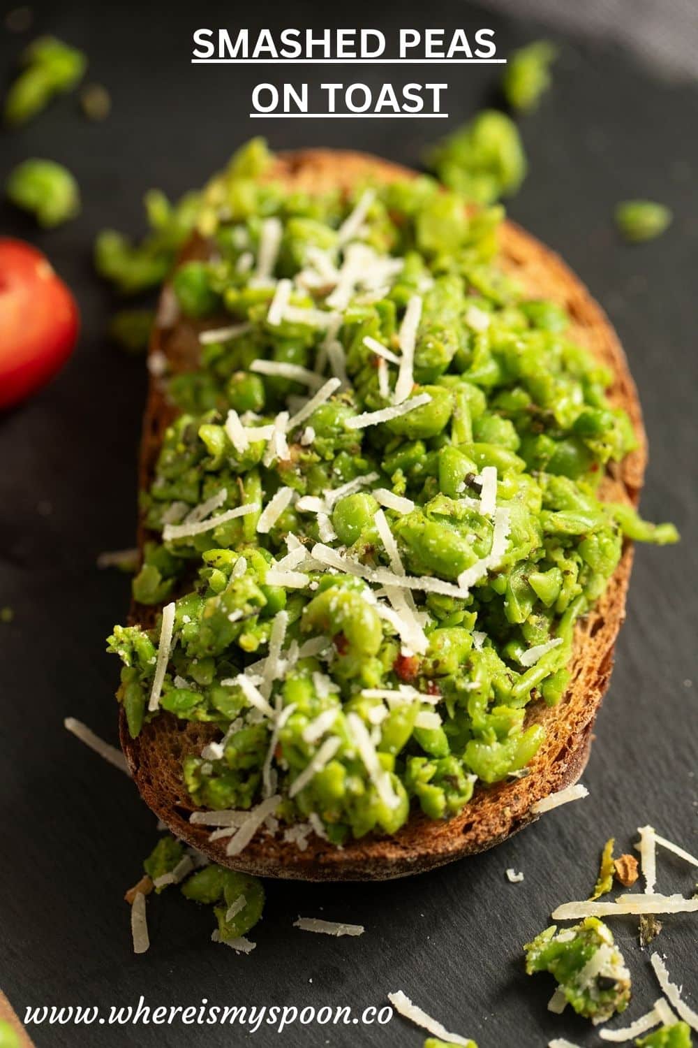 Smashed Peas on Toast - Where Is My Spoon