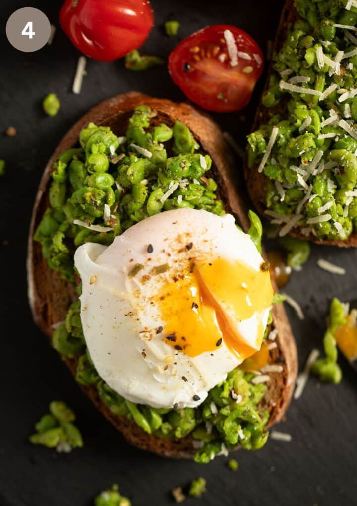 Smashed Peas on Toast - Where Is My Spoon