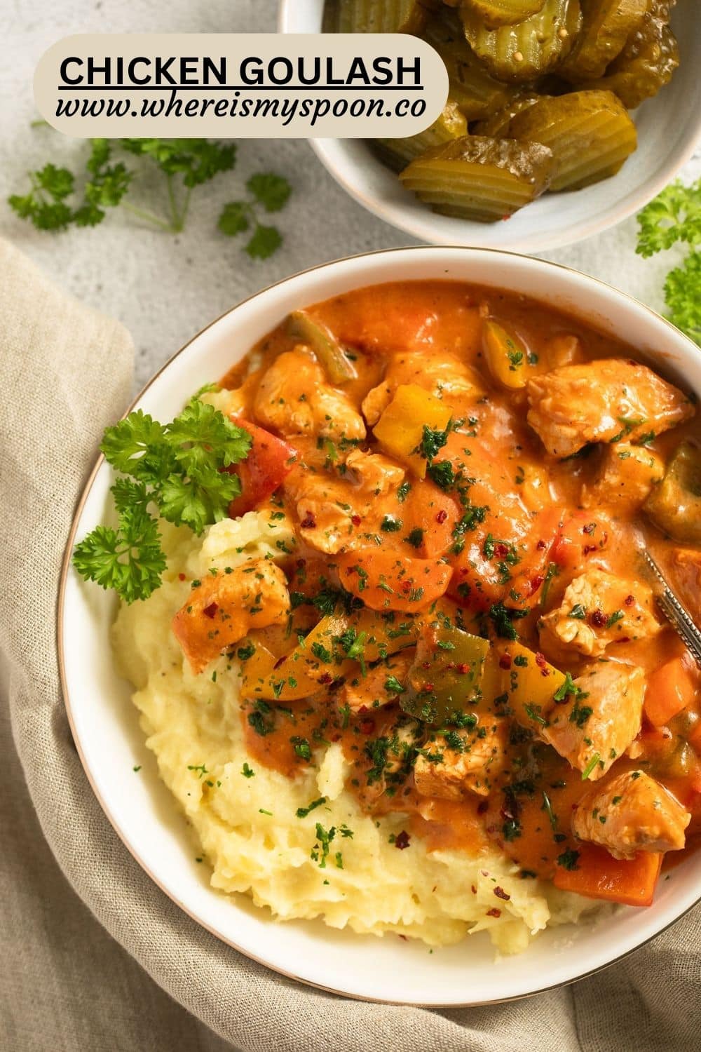 Chicken Goulash - Where Is My Spoon