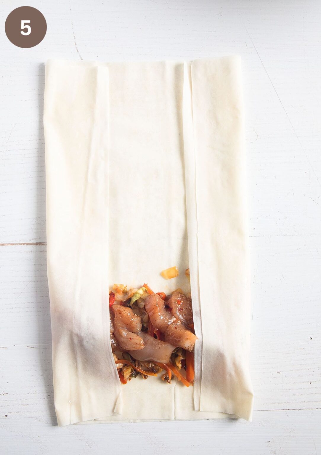 Crispy Chicken Filo Parcels - Where Is My Spoon