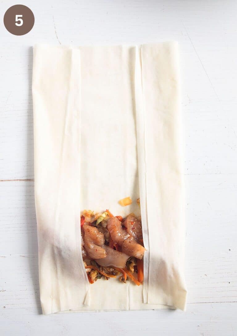 Crispy Chicken Filo Parcels - Where Is My Spoon