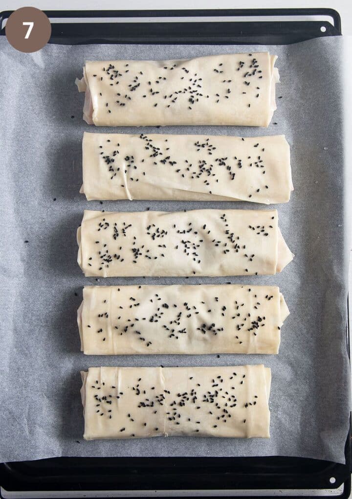 Crispy Chicken Filo Parcels - Where Is My Spoon