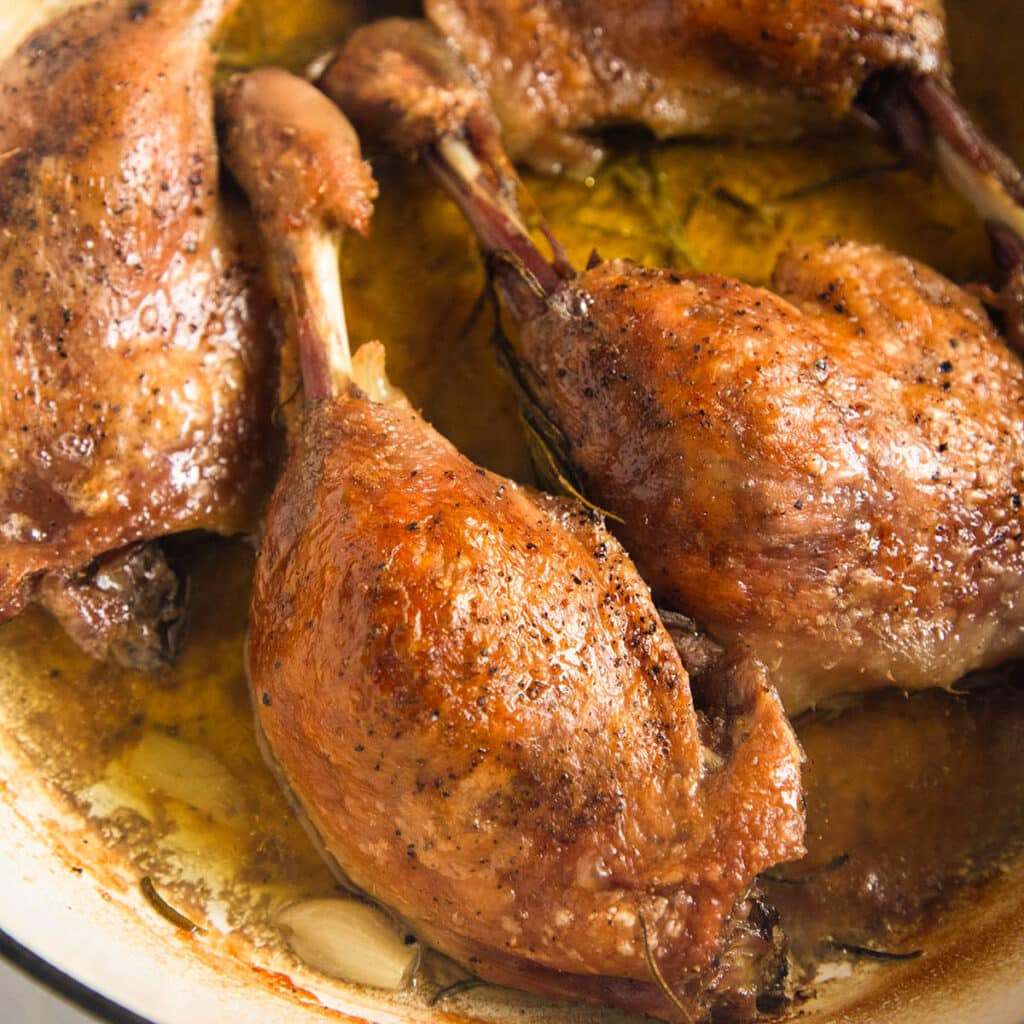 Slow-Cooked Duck Legs with Crispy Skin - Where Is My Spoon