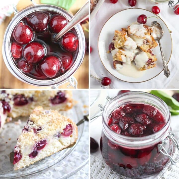 Cherry Recipes: Cakes, Preserves, Desserts and More - Where Is My Spoon